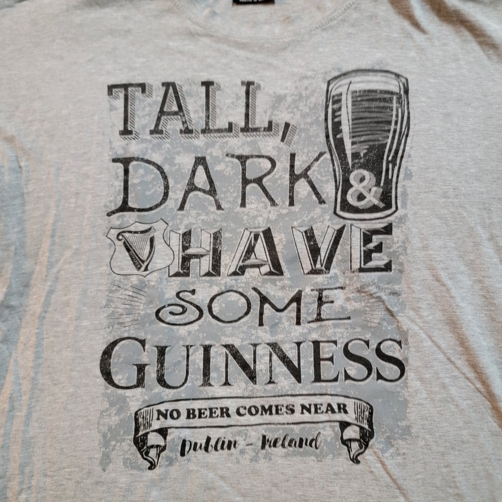 Traditional Craft Limited | Shirts | Guinness Grey Tall Dark And Have ...